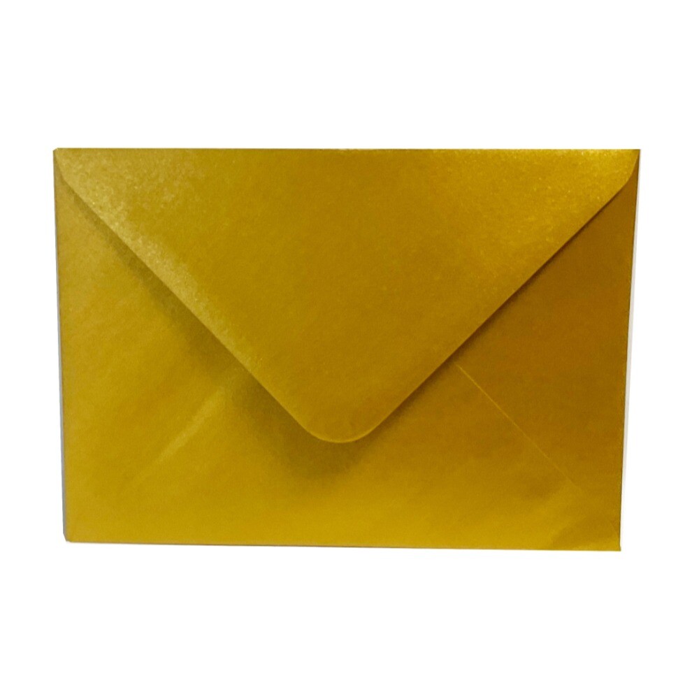 Pearl Envelopes C6 Gold 50 Piece Pack LINE2396