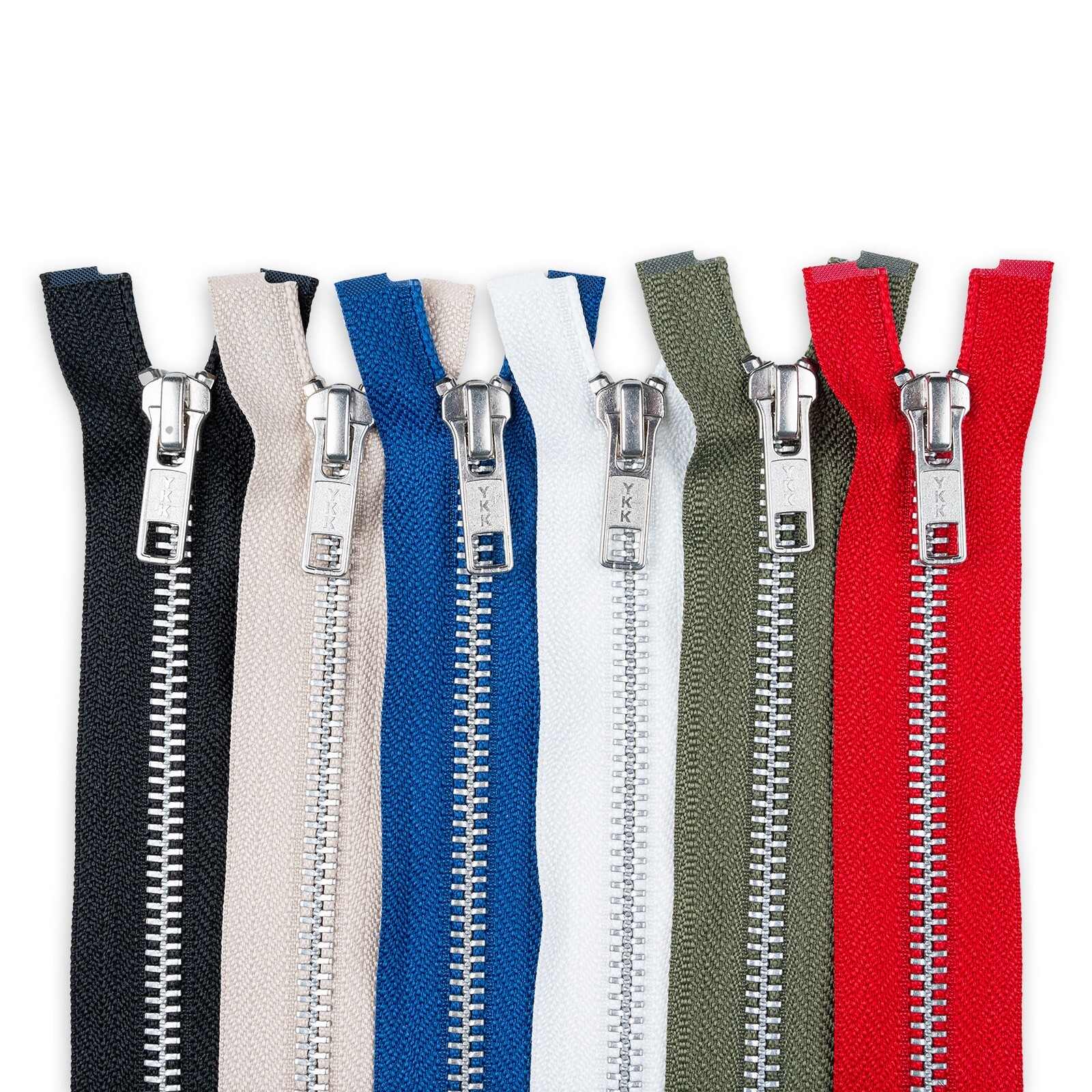 AO5612 YKK Metal Open End Zip 30cm (12")