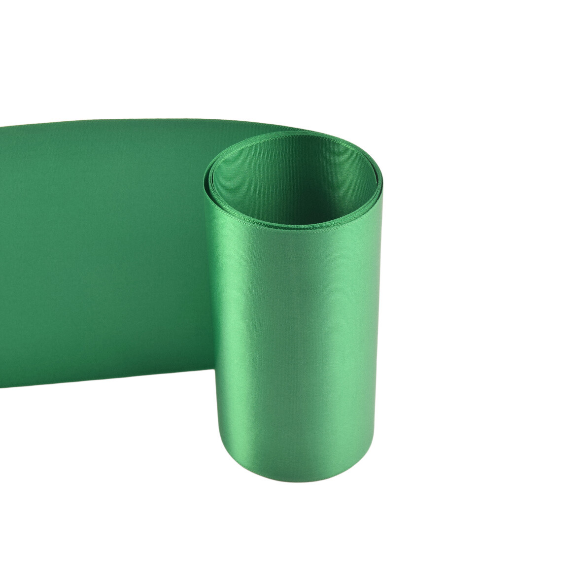 Single Satin Sash Ribbon 4 Inch/100mm Wide RC100-580 Emerald