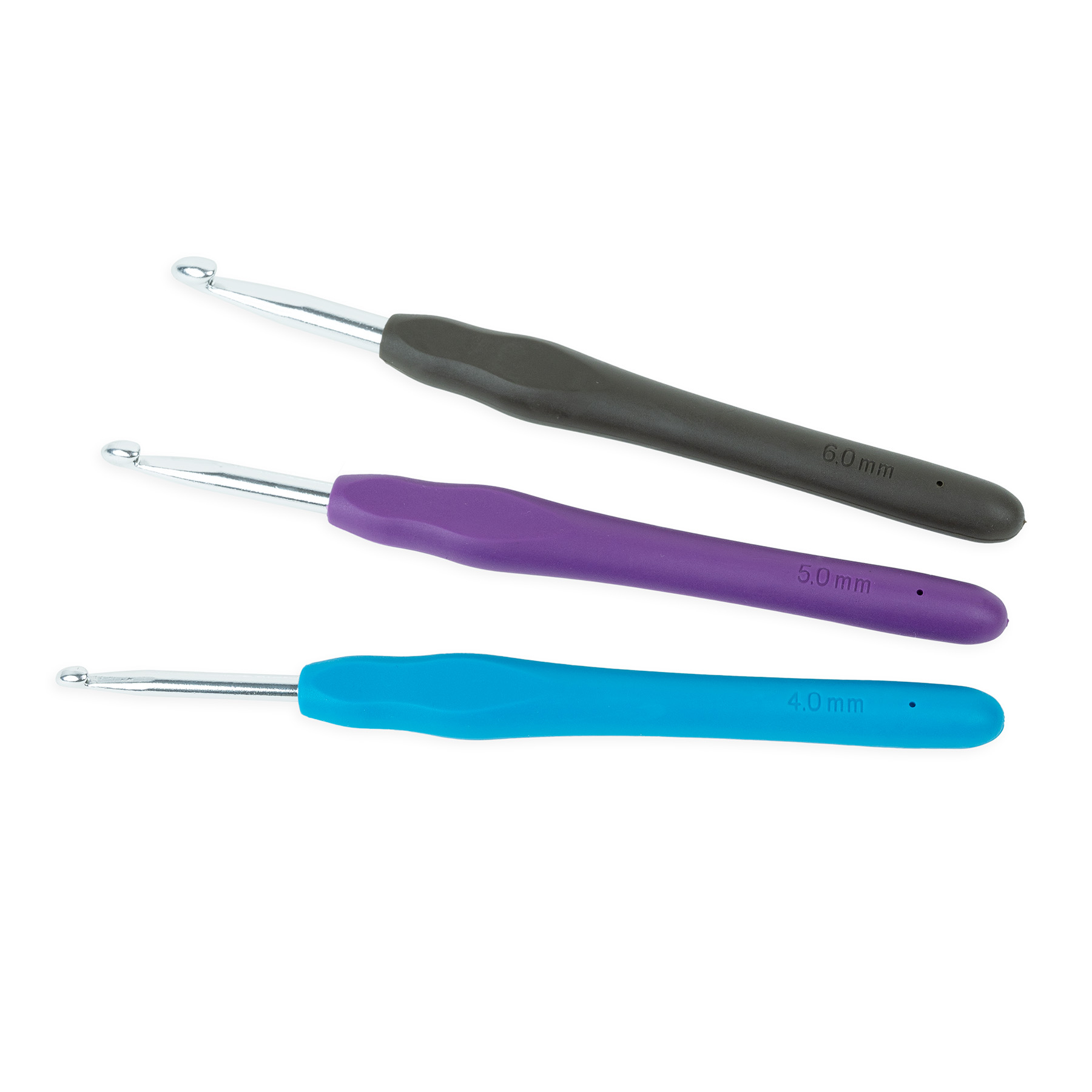 Soft Handle Crochet Hook 4mm Ergonomic CHS040