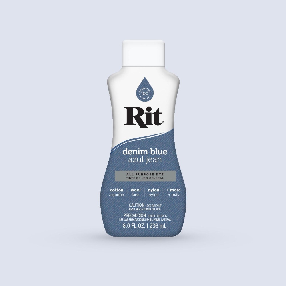 Rit Dye Liquid RITDL-36 Denim Blue 236ml Bottle