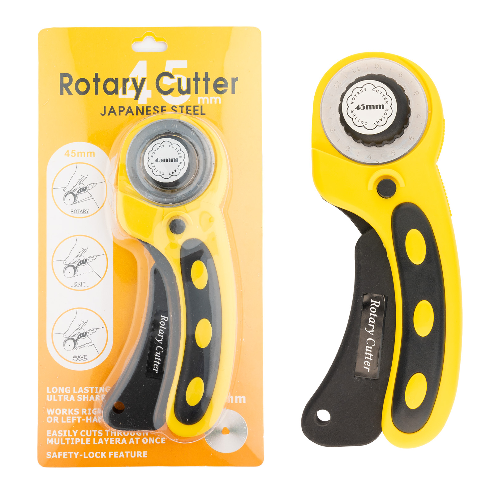 Rotary Cutter 45mm Deluxe JTRC45D
