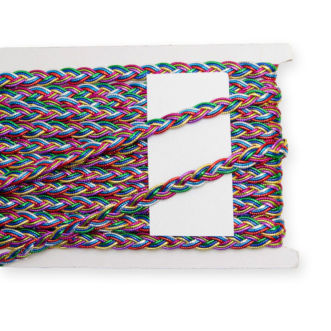 Rainbow Plaited Braid 10mm x 10m SF1710
