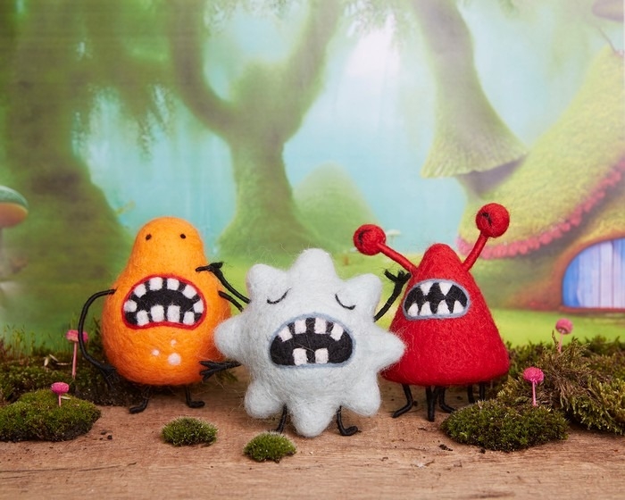 Needle Felting - Monsters - Simply Make - DSM106648