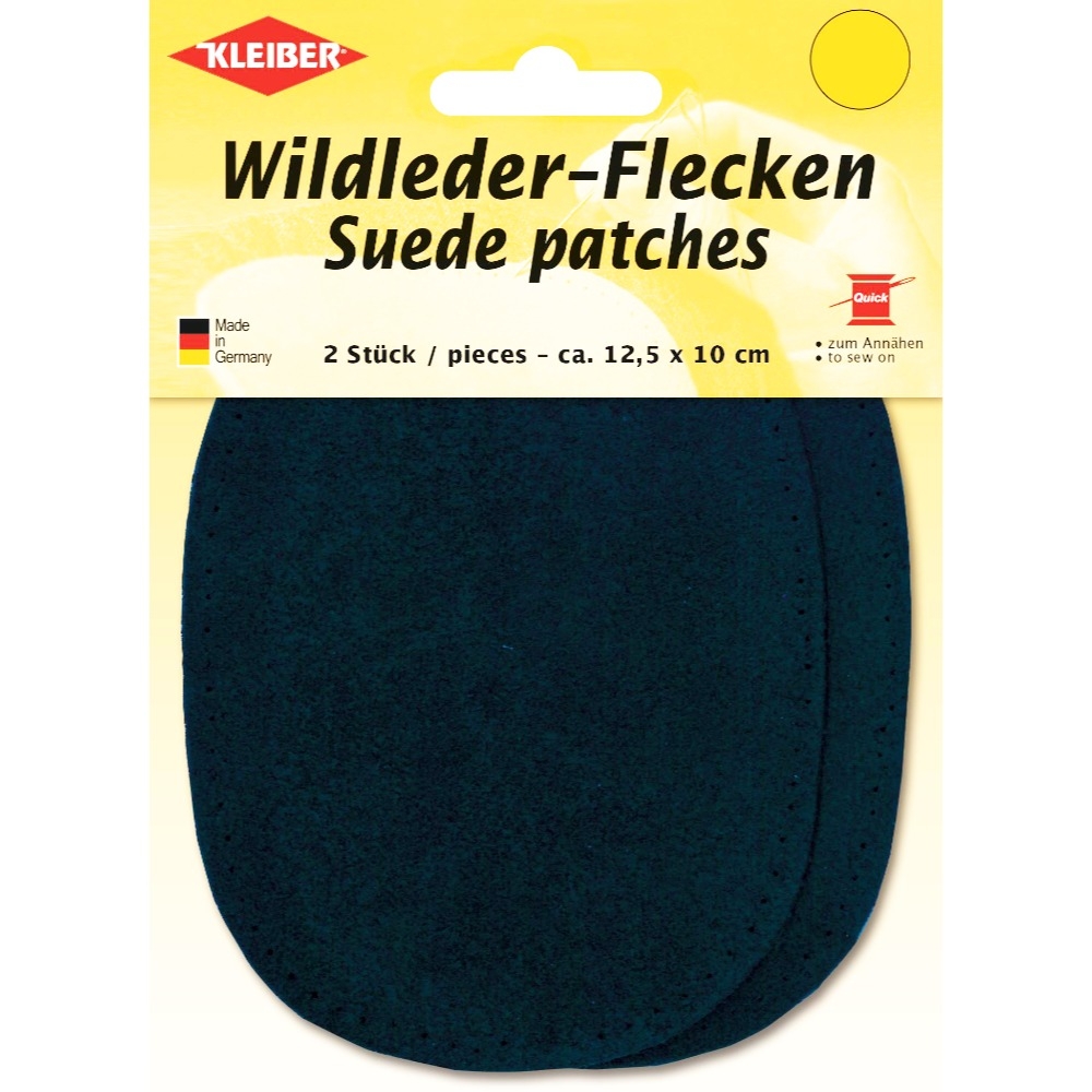 Suede Patches Sew On K855-04 Navy