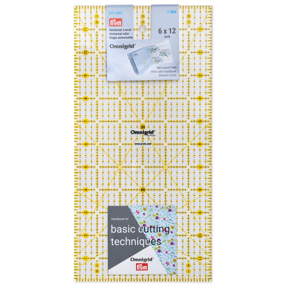 Universal Ruler 6 x 12 Inch 611643