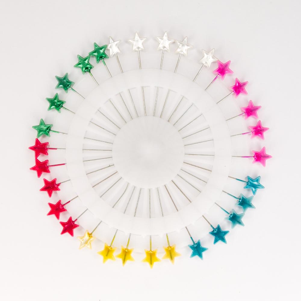 Pin Wheel Stars Assorted 30 Piece SS471