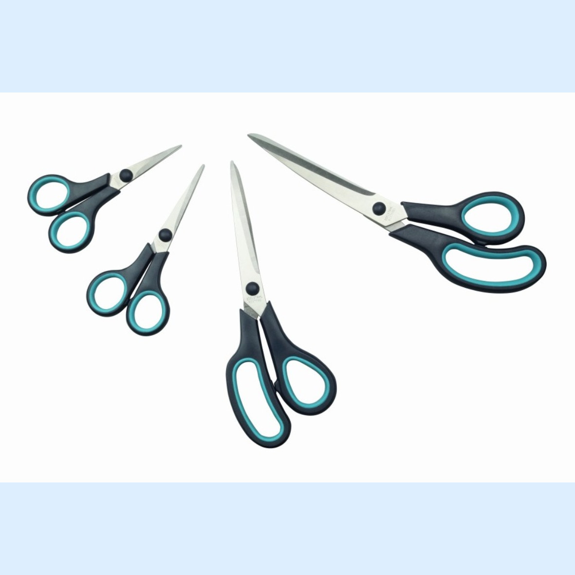 92097 Kleiber 4 Piece Soft Touch Scissors Set