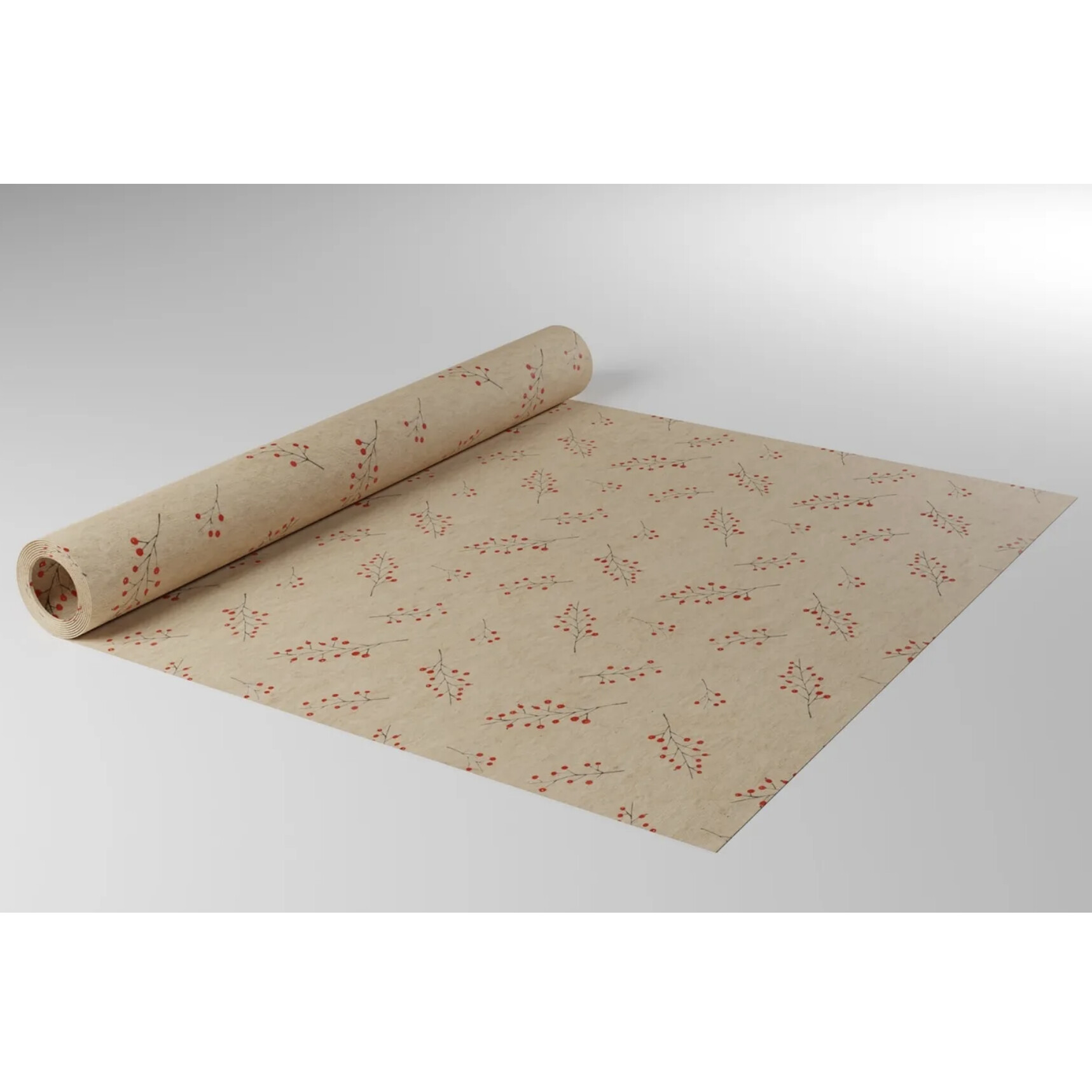 Kraft Red Berry Paper 50cm x 100m AP-PA3426
