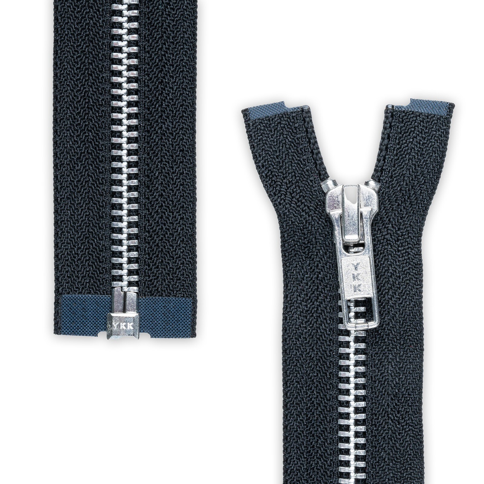 AO5612 YKK Metal Open End Zip 30cm (12")