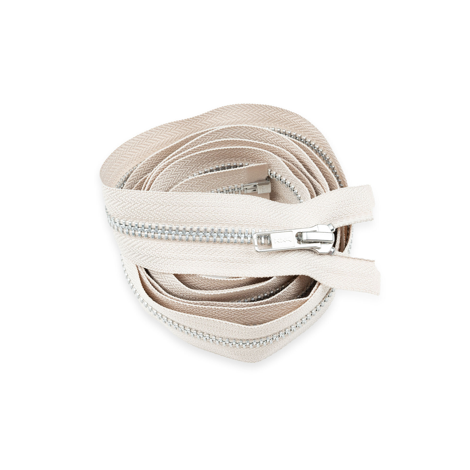 AO56120 YKK Metal Open End Zip 300cm (~120")