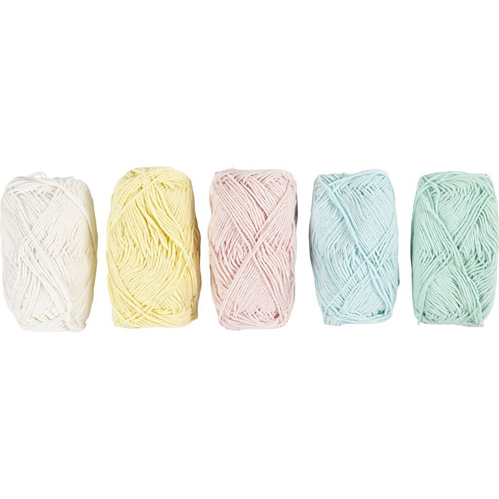 Cotton Yarn - Pastel Colours - CC421400