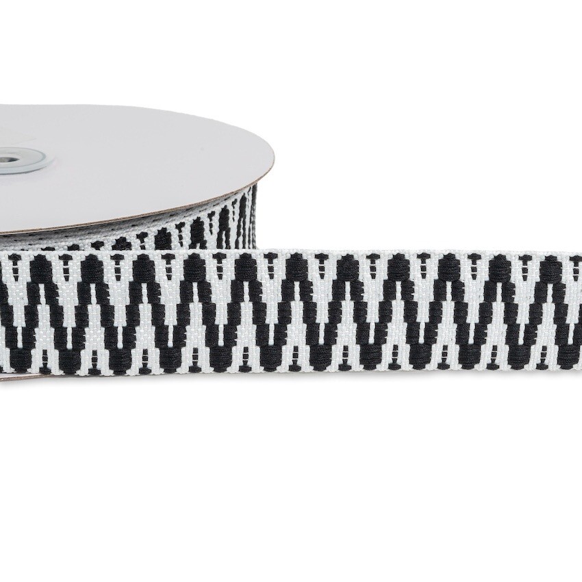 Ethnic Zig-Zag Pattern Webbing 38mm x 10m RUB1936-38