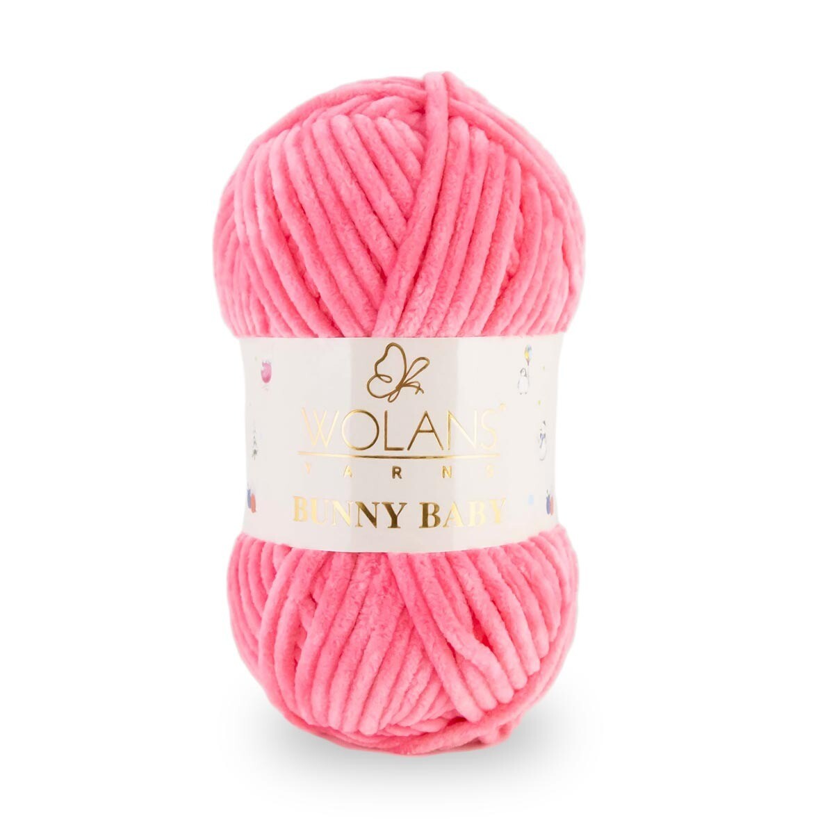 WY10064 Wolans Yarn Bunny Baby 100% Polyester 100g x 5 Balls Bright ...