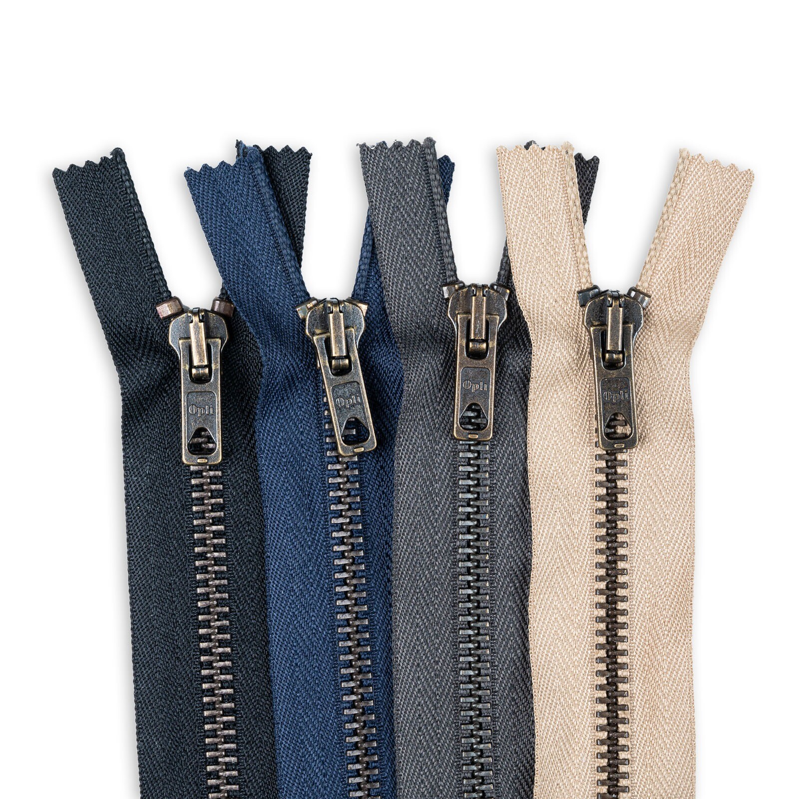 M6028 Brass Zip Fasteners 71cm (28 Inch)