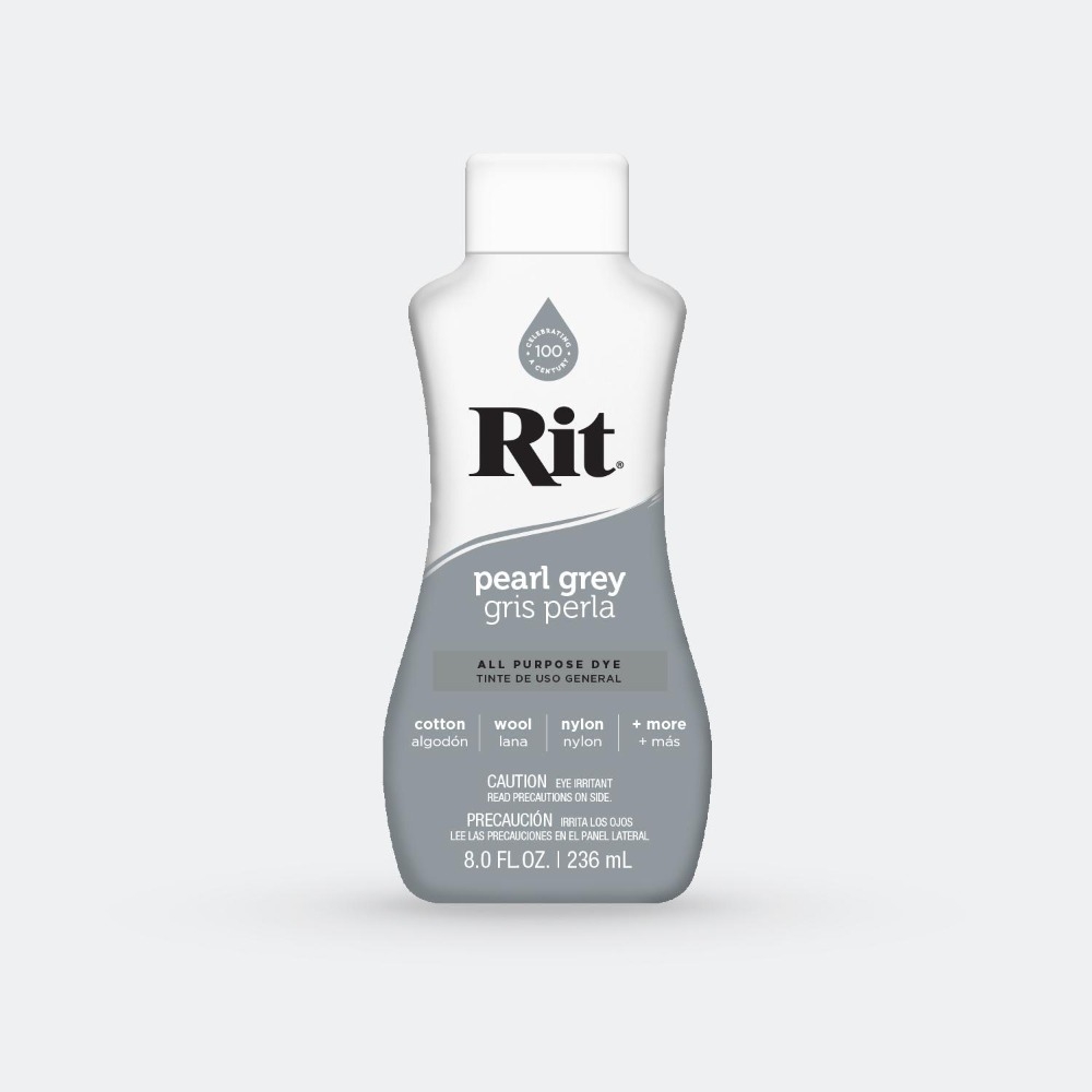 Rit Dye Liquid RITDL-39 Pearl Grey 236ml Bottle