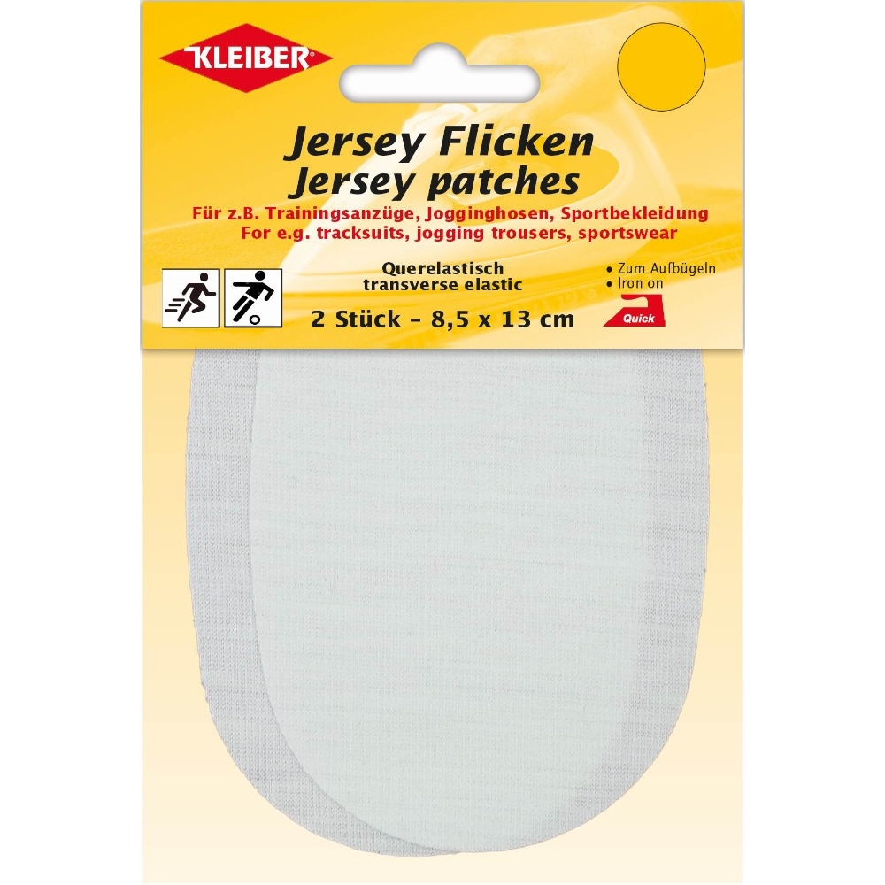 Jersey Patches 2 Piece Card K301-10 White