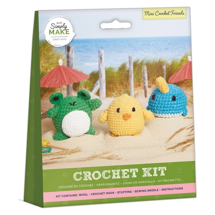 Crochet Kit - Mini Crochet Friends - Simply Make - DSM106650