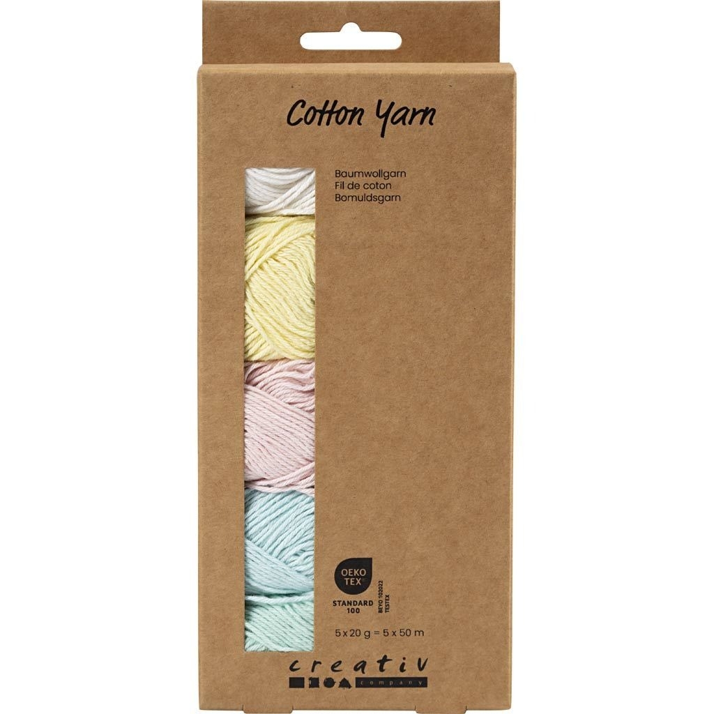 Cotton Yarn - Pastel Colours - CC421400