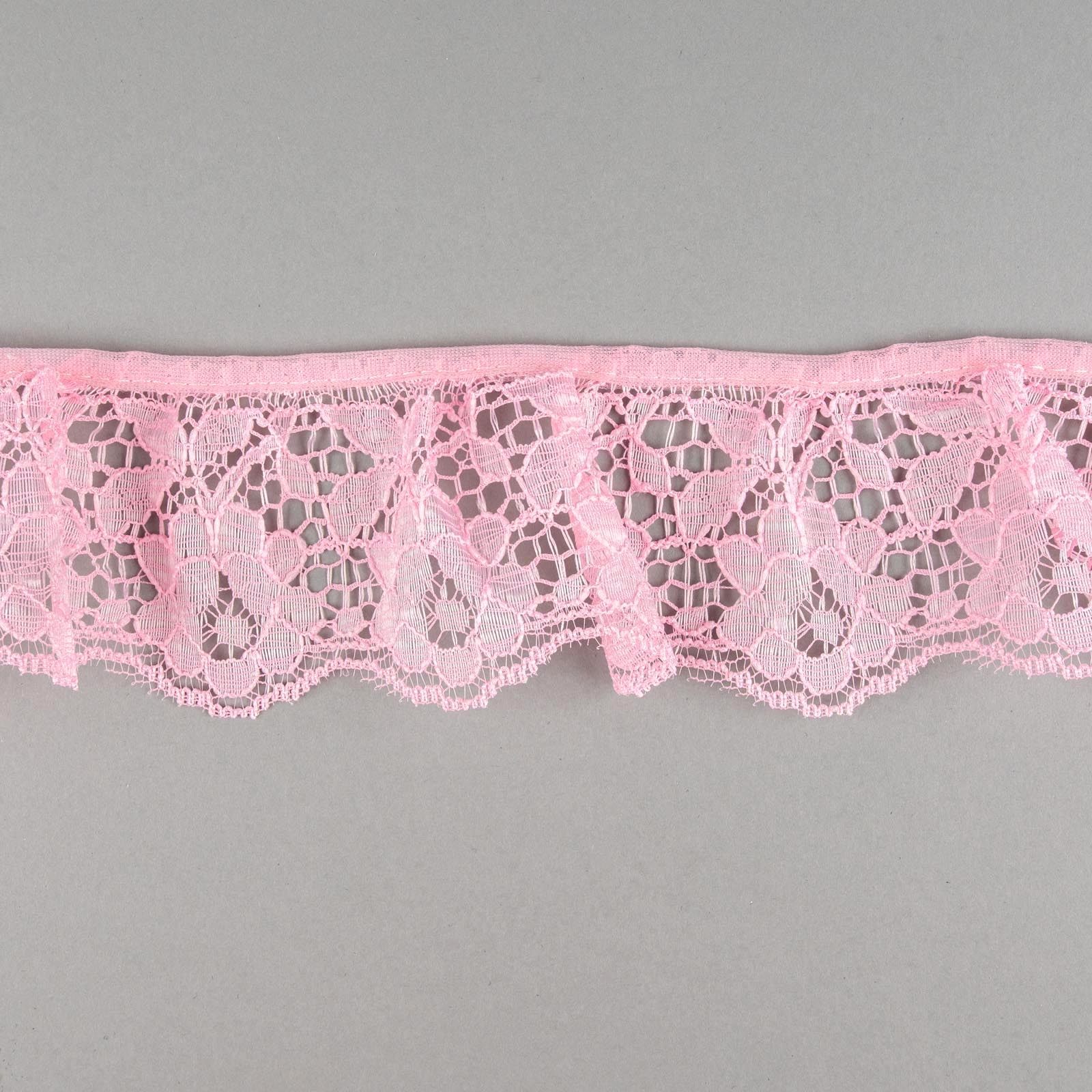 Frilled Nylon Lace 55mm (widest point) x 25m NYF/787 Wholesale Lace