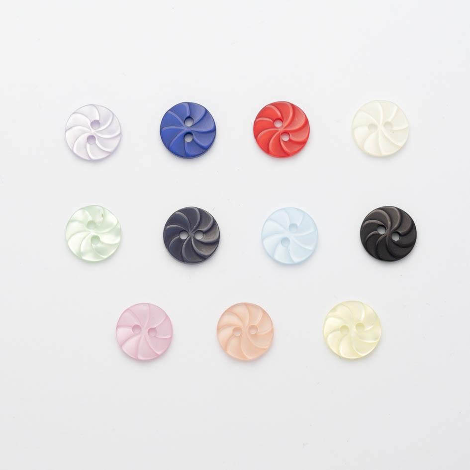 Orange Slice Buttons Size 20, 100 Piece Pack CP2220