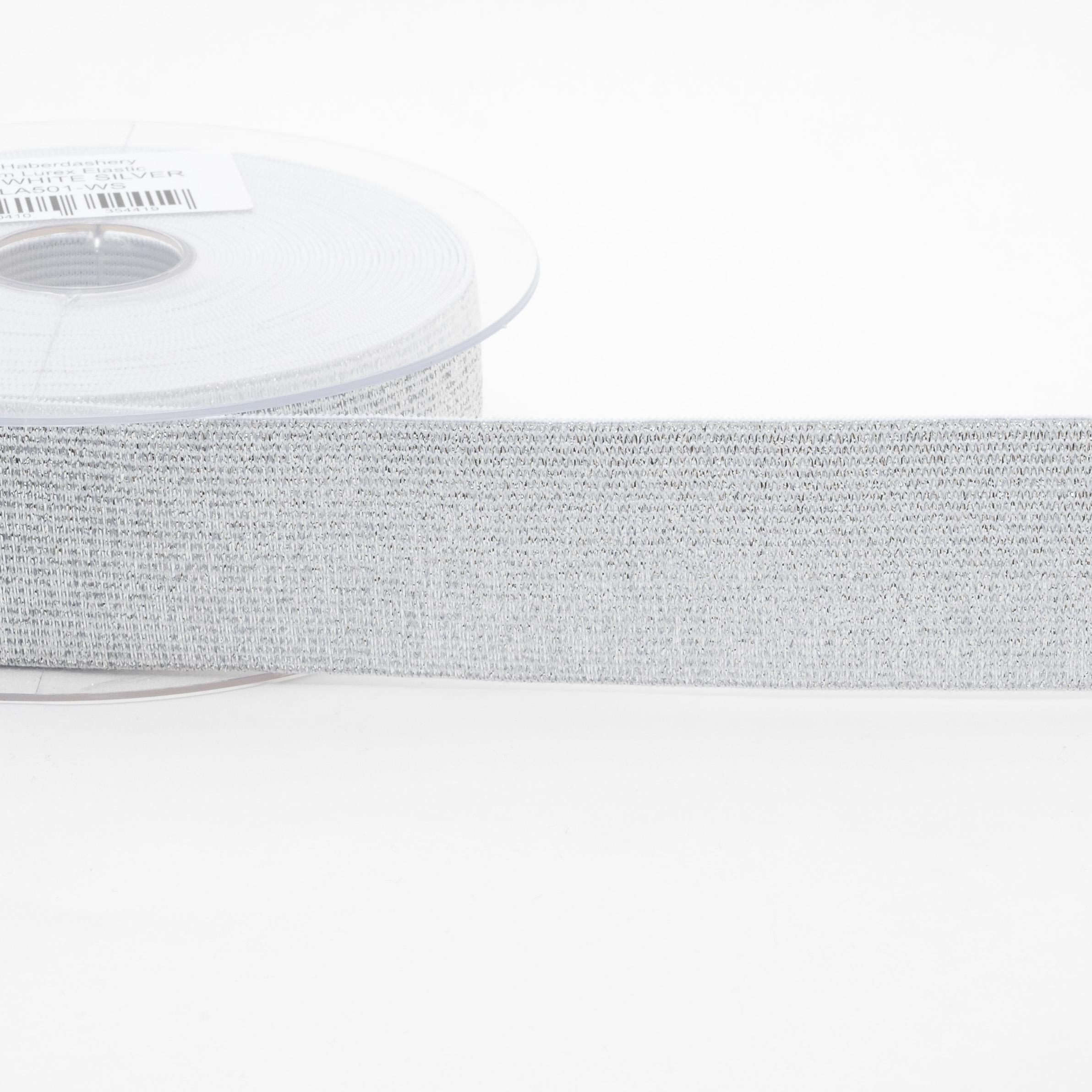 ELA501 Lurex Elastic 40mm x 10m