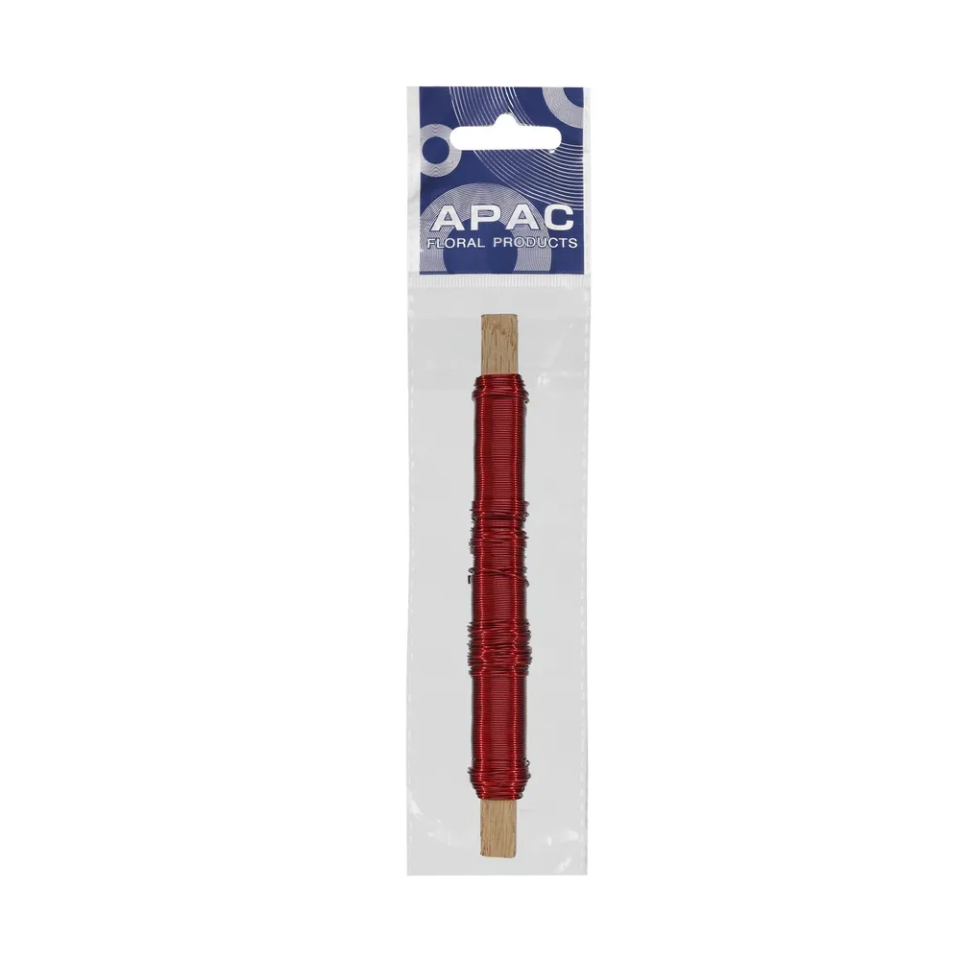 Red Metallic Binding Wire Stick 50g AP-WR4673