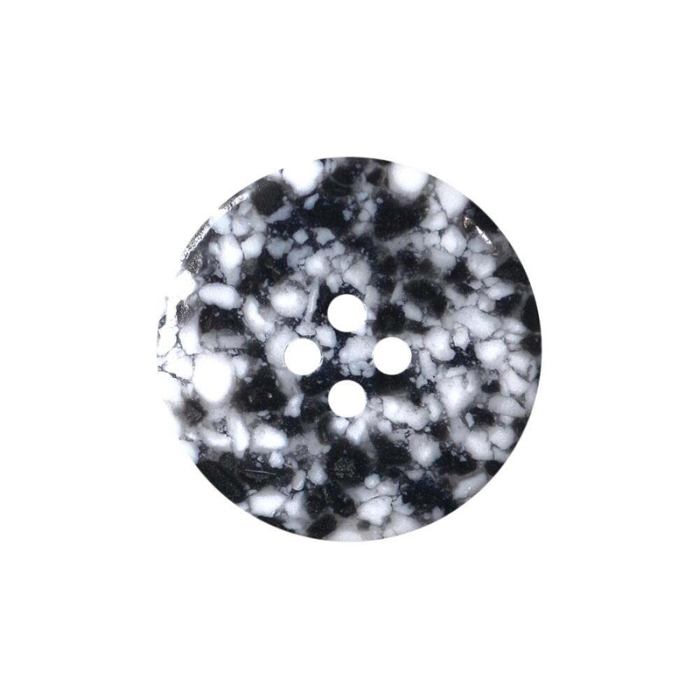 Recycled Plastic Scrap Buttons Size 32 Speckled Effect 50 Piece Pack P5132