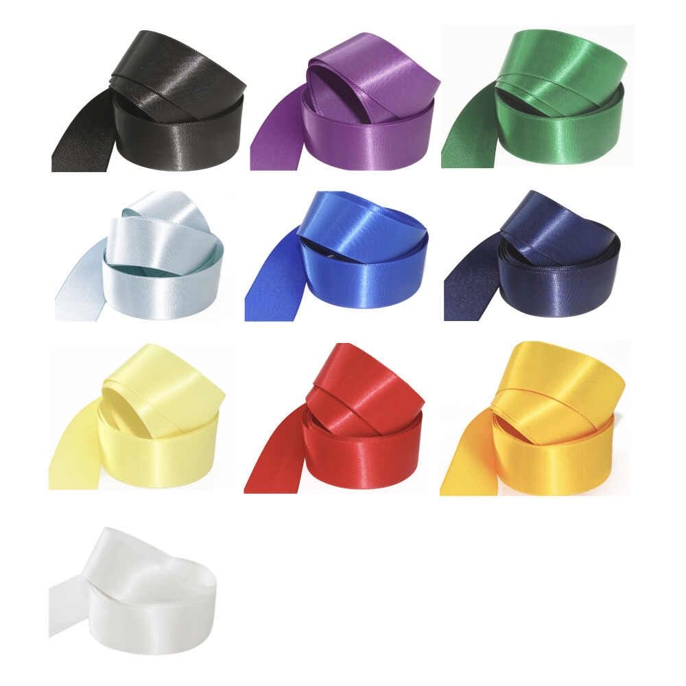 Single Sided Satin Ribbon 38mm x 100m CF-SS38