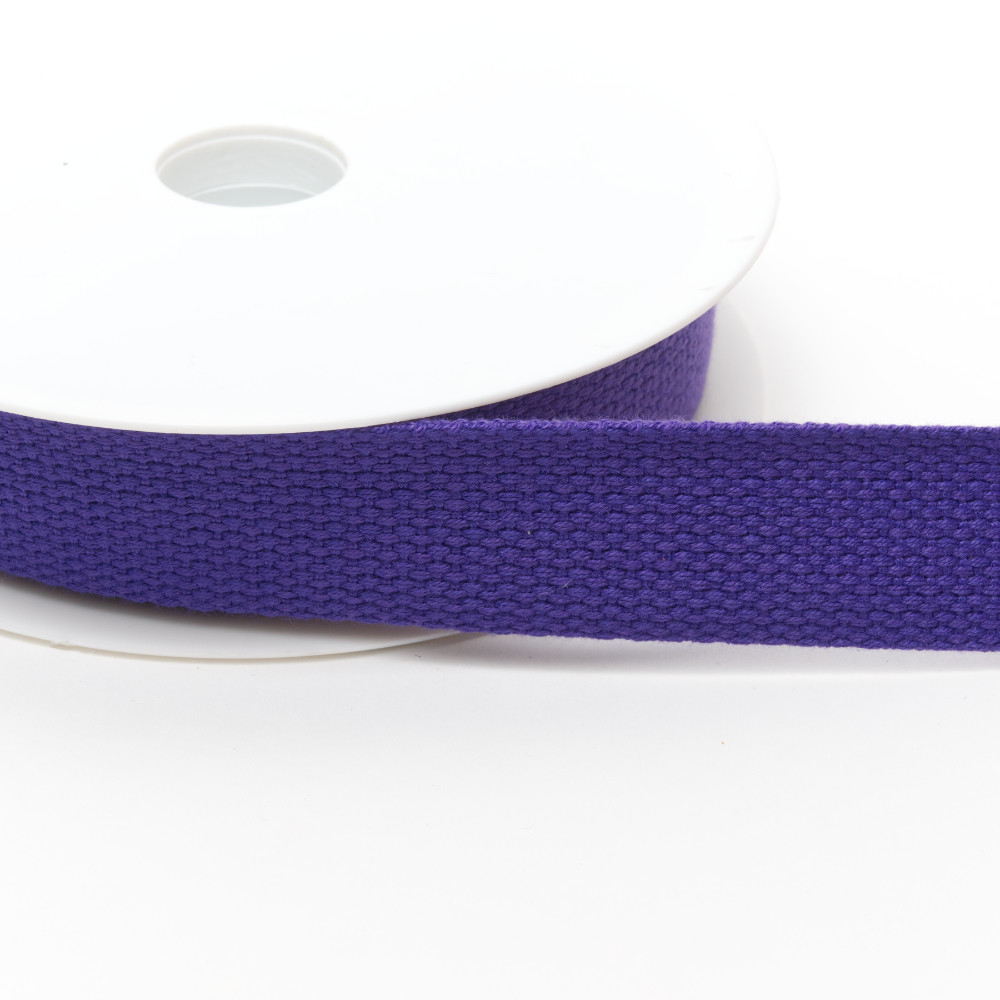 Cotton Basket weave Webbing 25mm x 10m RUB1905-25