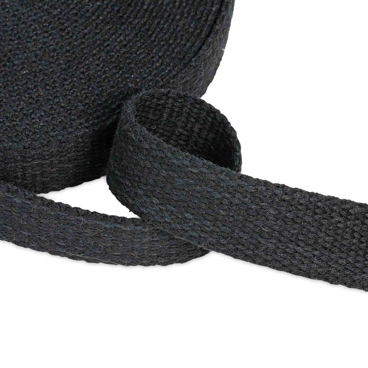 Heavy Duty Cotton Webbing 25mm x 10m 100% Cotton HDCW25