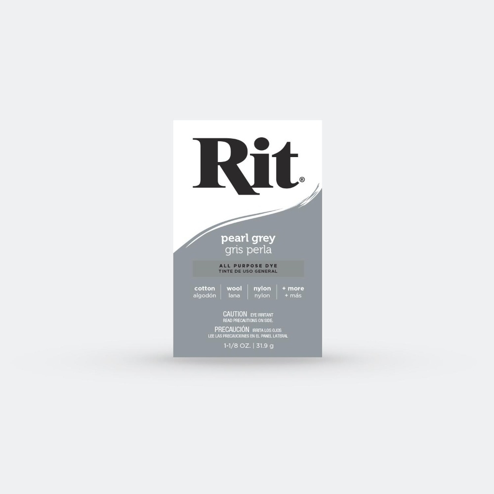 Rit Dye Powder RITDP-39 Pearl Grey 31.9 Gram Box