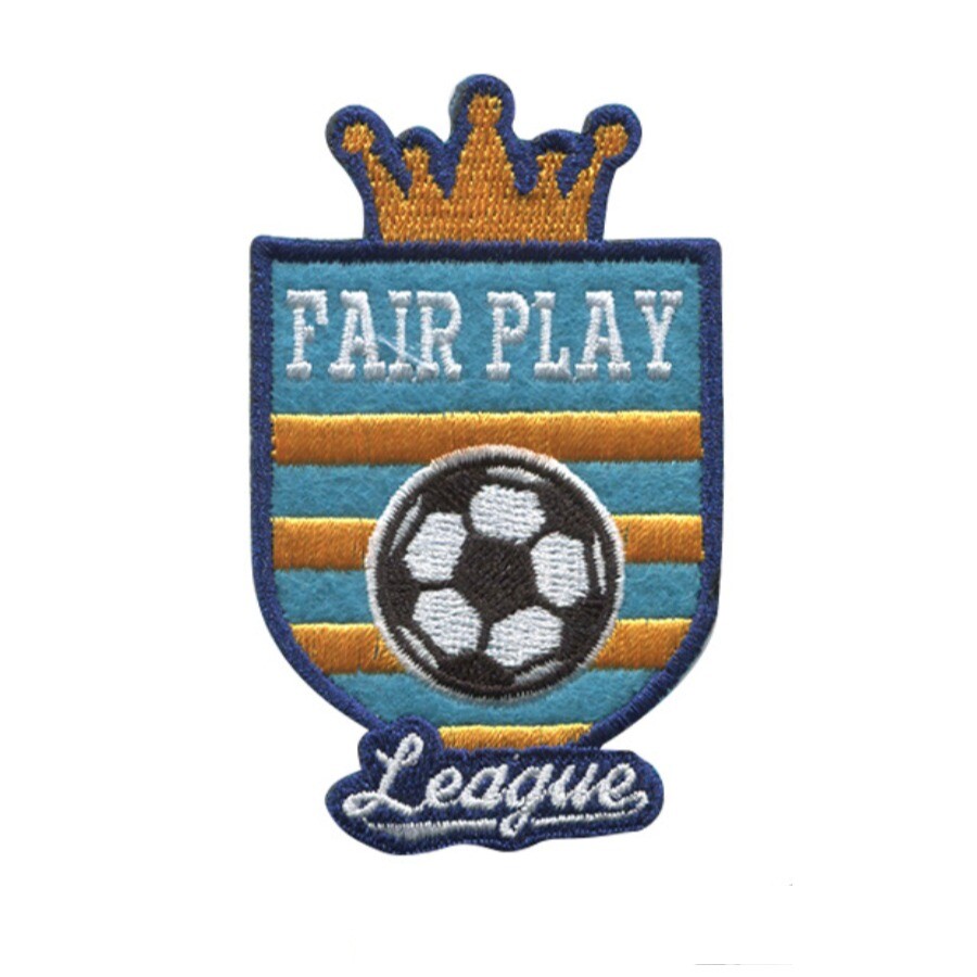 Iron-on Football Fair Play Motif 50mm x 85mm SI-821302