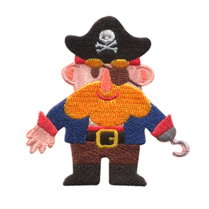 Iron-On Pirate Motif CMM-821101
