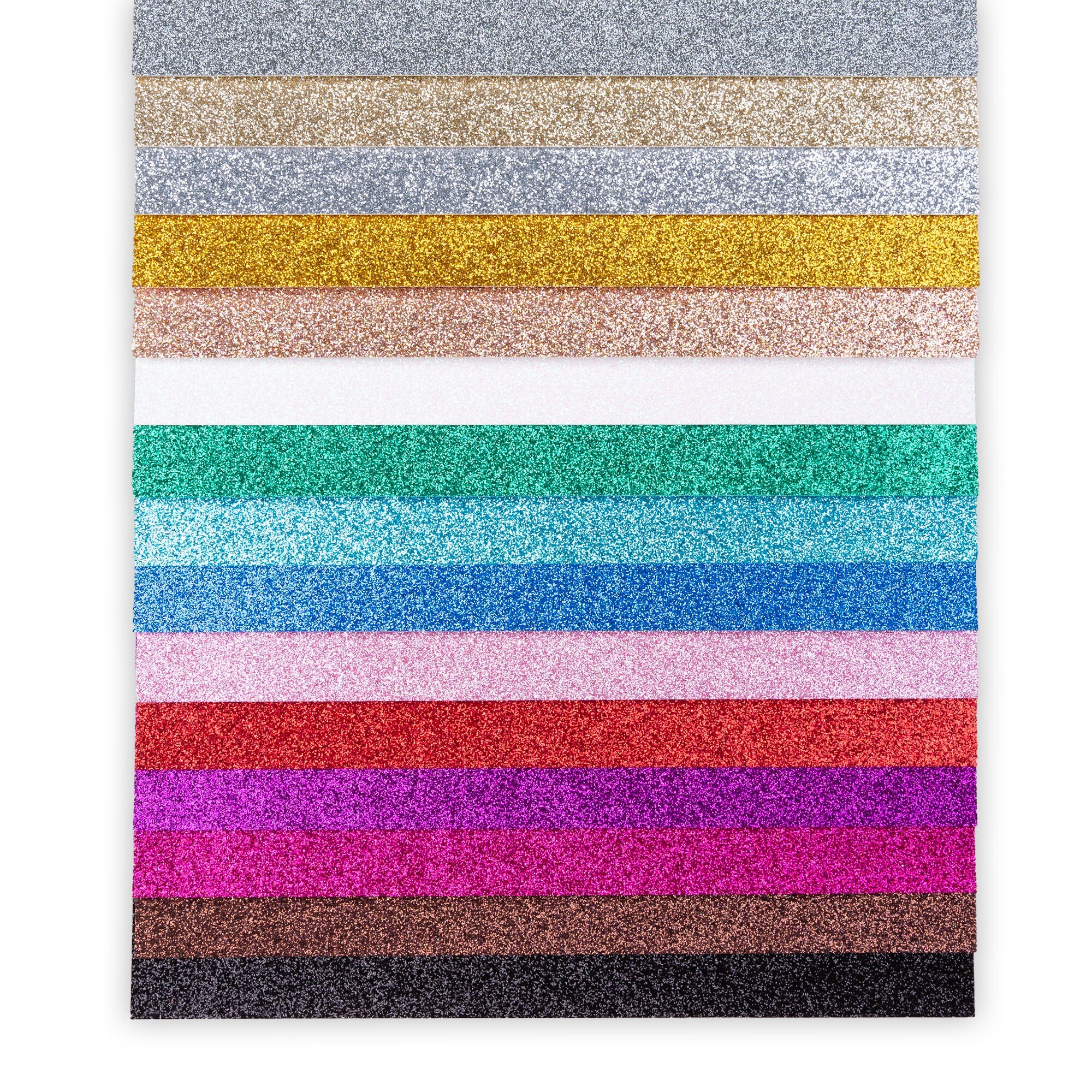 Royal Non-Shed Glitter Card 290gsm 10 Sheets A4 HGC09