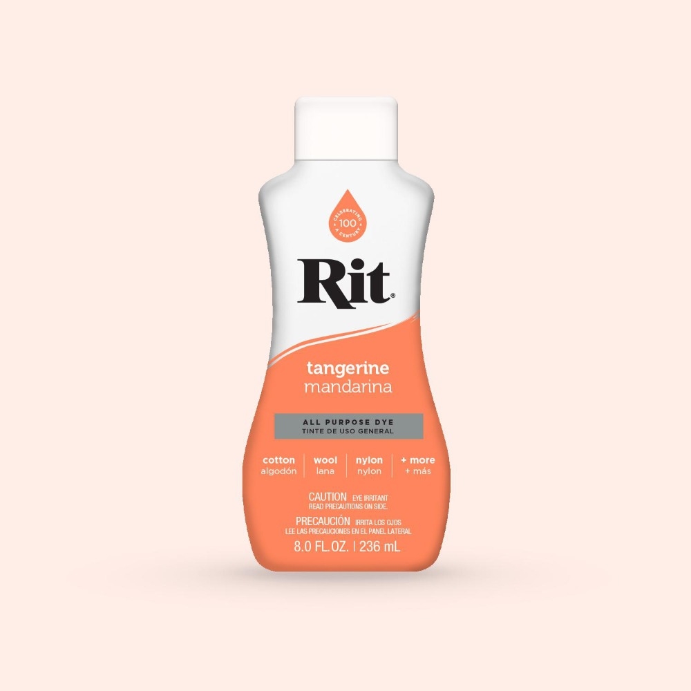 Rit Dye Liquid RITDL-40 Tangerine 236ml Bottle