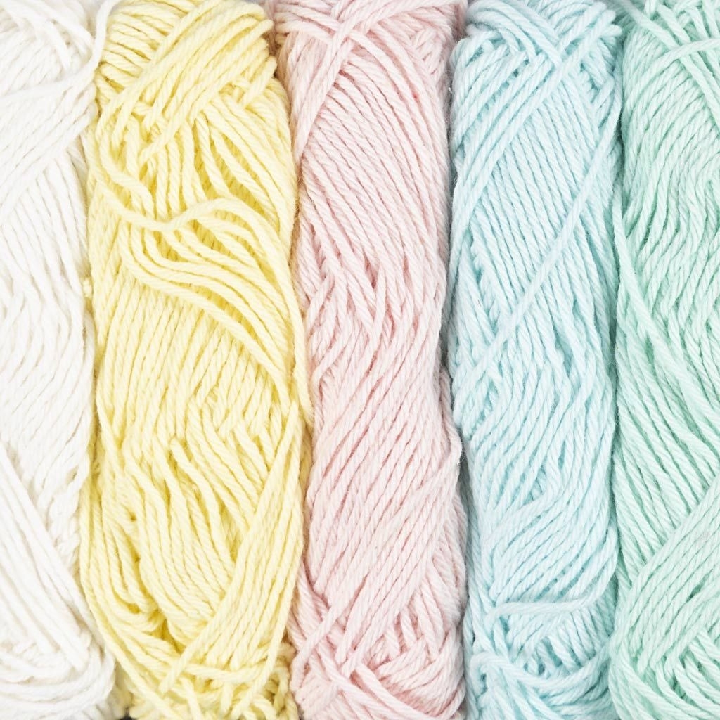Cotton Yarn - Pastel Colours - CC421400