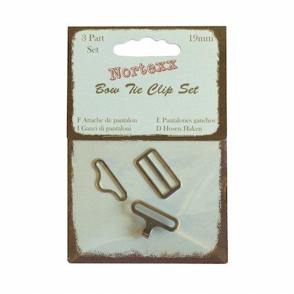 BTC/1 Bow Tie Clips 19mm