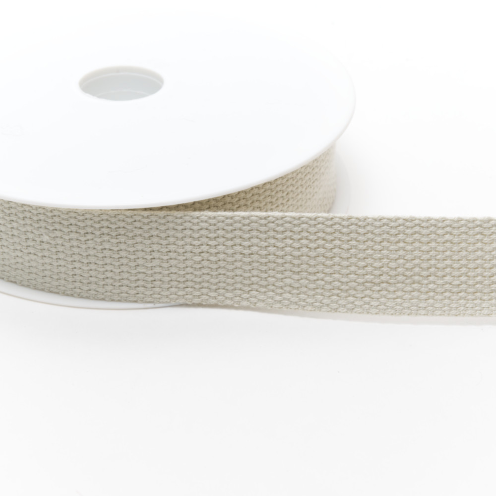 Cotton Basket weave Webbing 25mm x 10m RUB1905-25