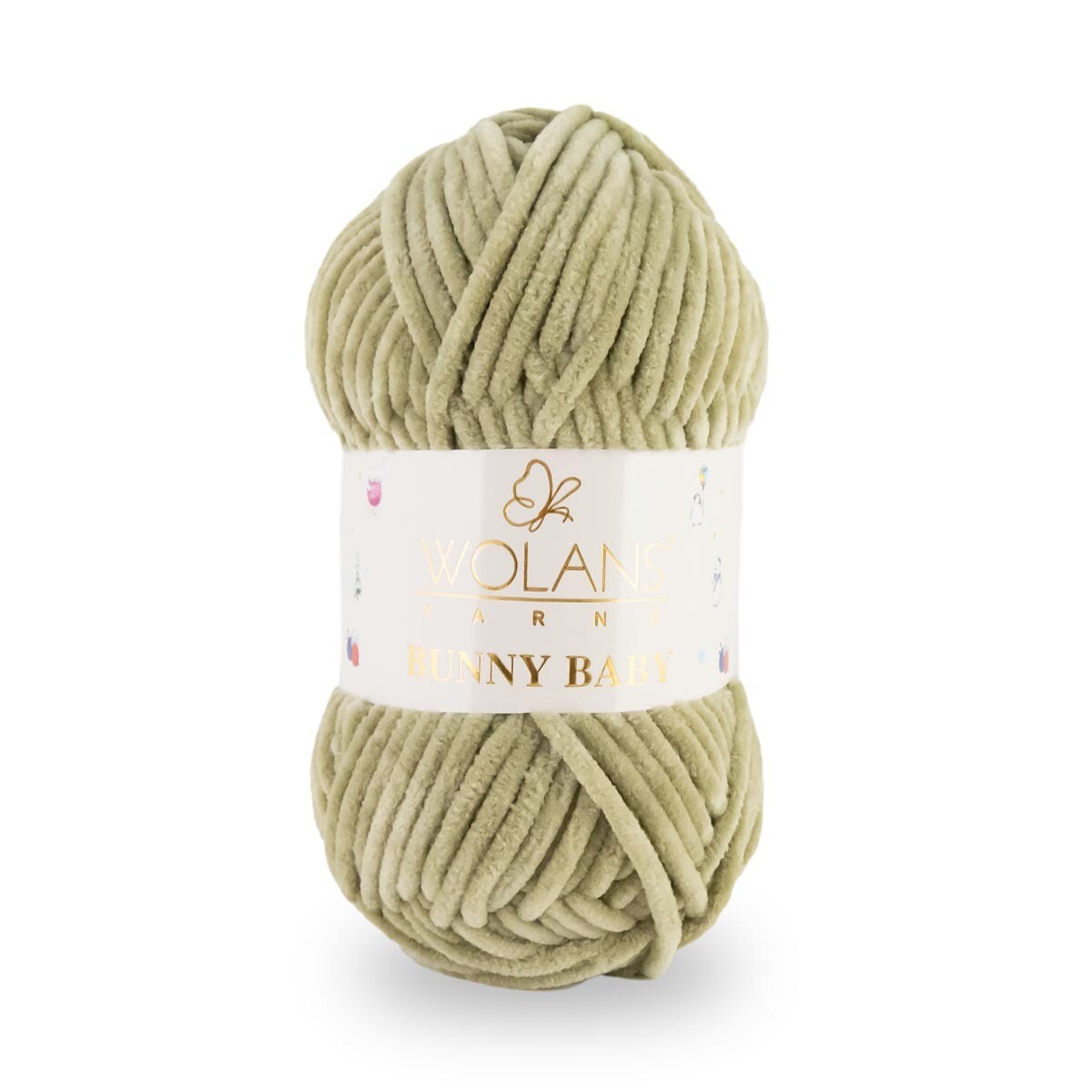 WY10029 Wolans Yarn Bunny Baby 100% Polyester 100g x 5 Balls Camel Wolans