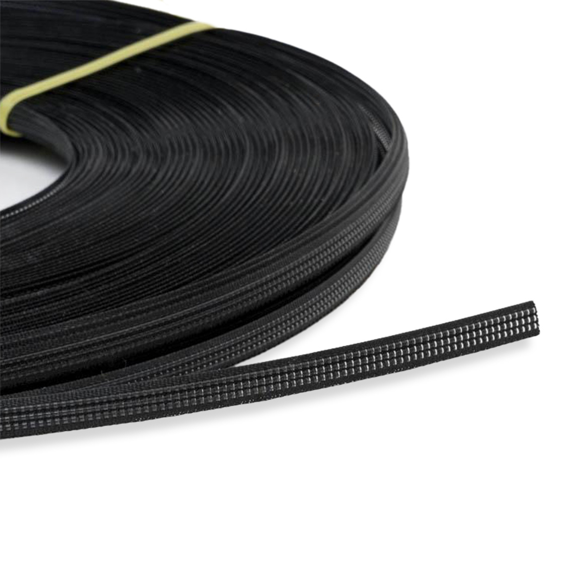 Rigilene Polyester Boning 6mm x 40m BLACK 422406