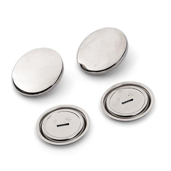 Metal Cover Buttons 15mm 100 Piece Box 323119