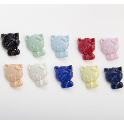 CN37 Cat Shape Buttons