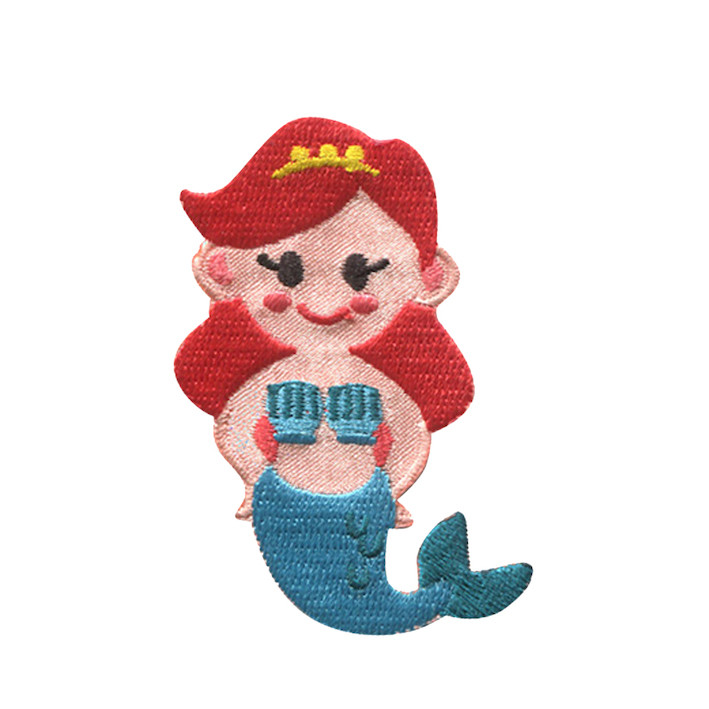 Iron-on Mermaid Motif 70mm x 40mm CMM-821106