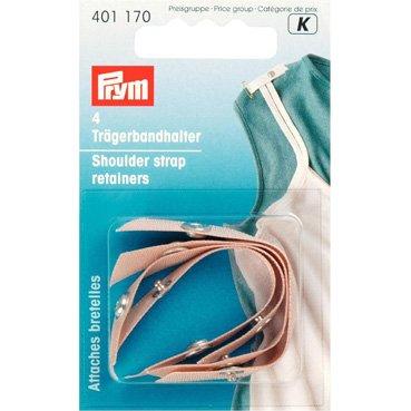 Shoulder Strap Retainers 10mm Flesh 4 Piece Card - 5 cards per pack