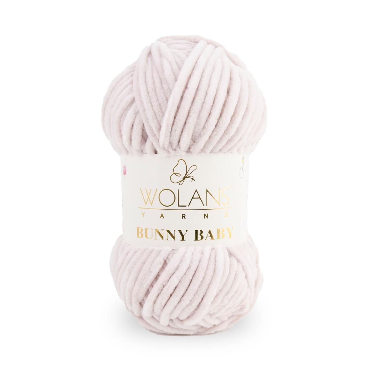 WY10024 Wolans Yarn Bunny Baby 100% Polyester 100g x 5 Balls Powder Wolans