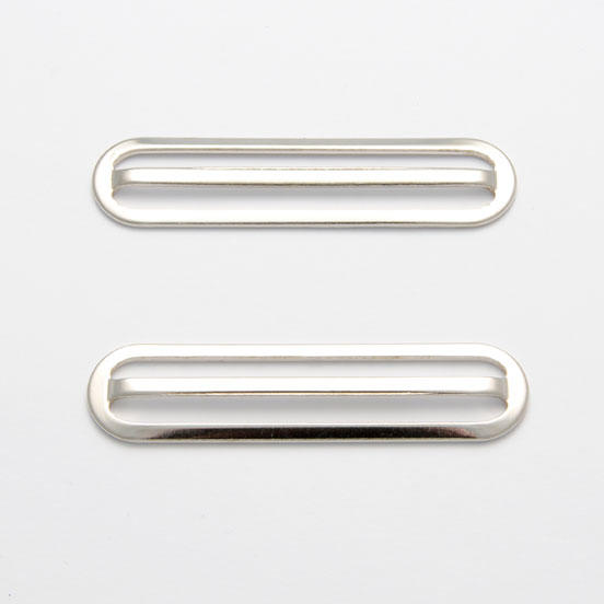 Metal Belt Slides Silver 10 Piece Pack CX4650