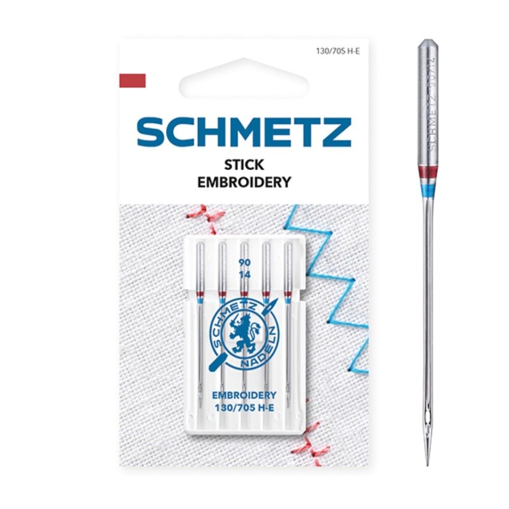 Schmetz Embroidery Size 90 Machine Needles 5 Piece Card SCH-719437