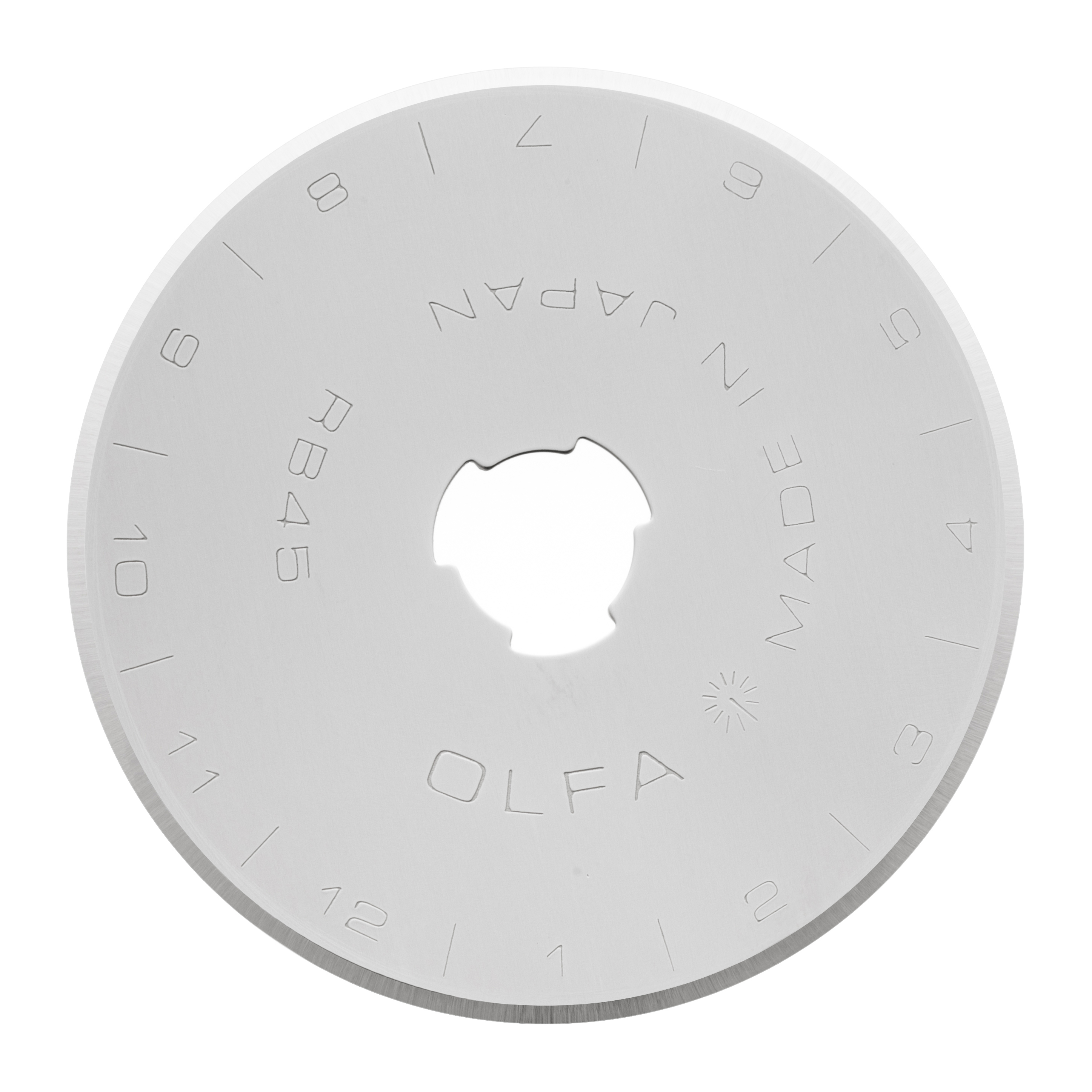 Rotary Cutter Blade 45mm 10 Bulk pack RB45-10 Olfa