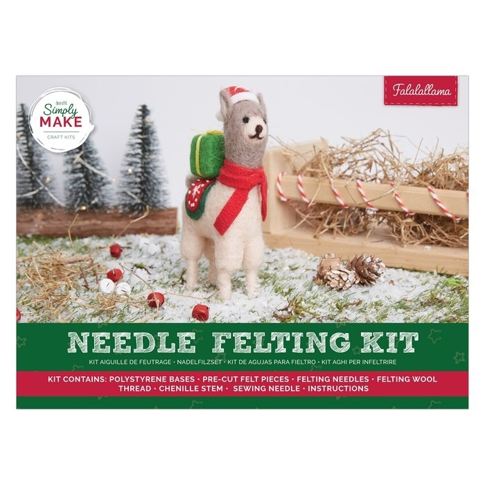 Needle Felting - Falallama - Llama - Simply Make - DSM106628